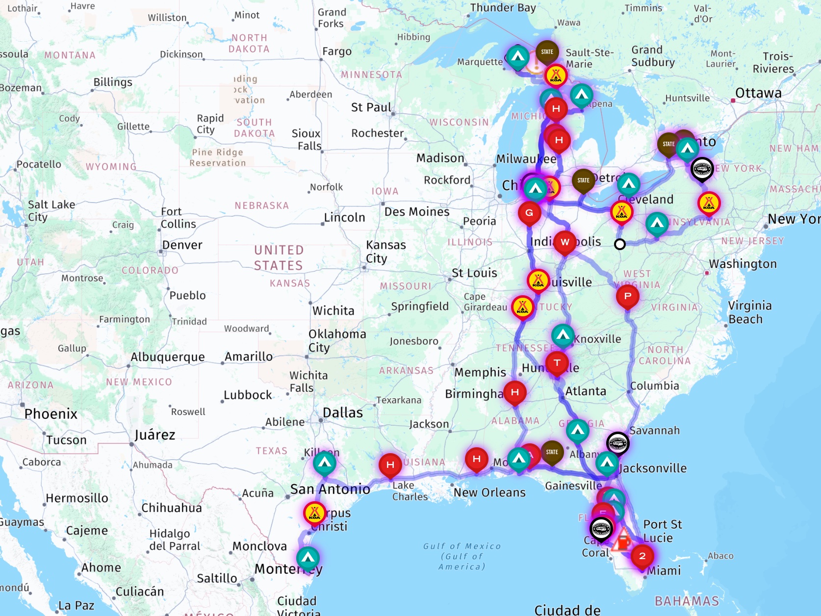 2024 By The Numbers - Kate and Steve RV!